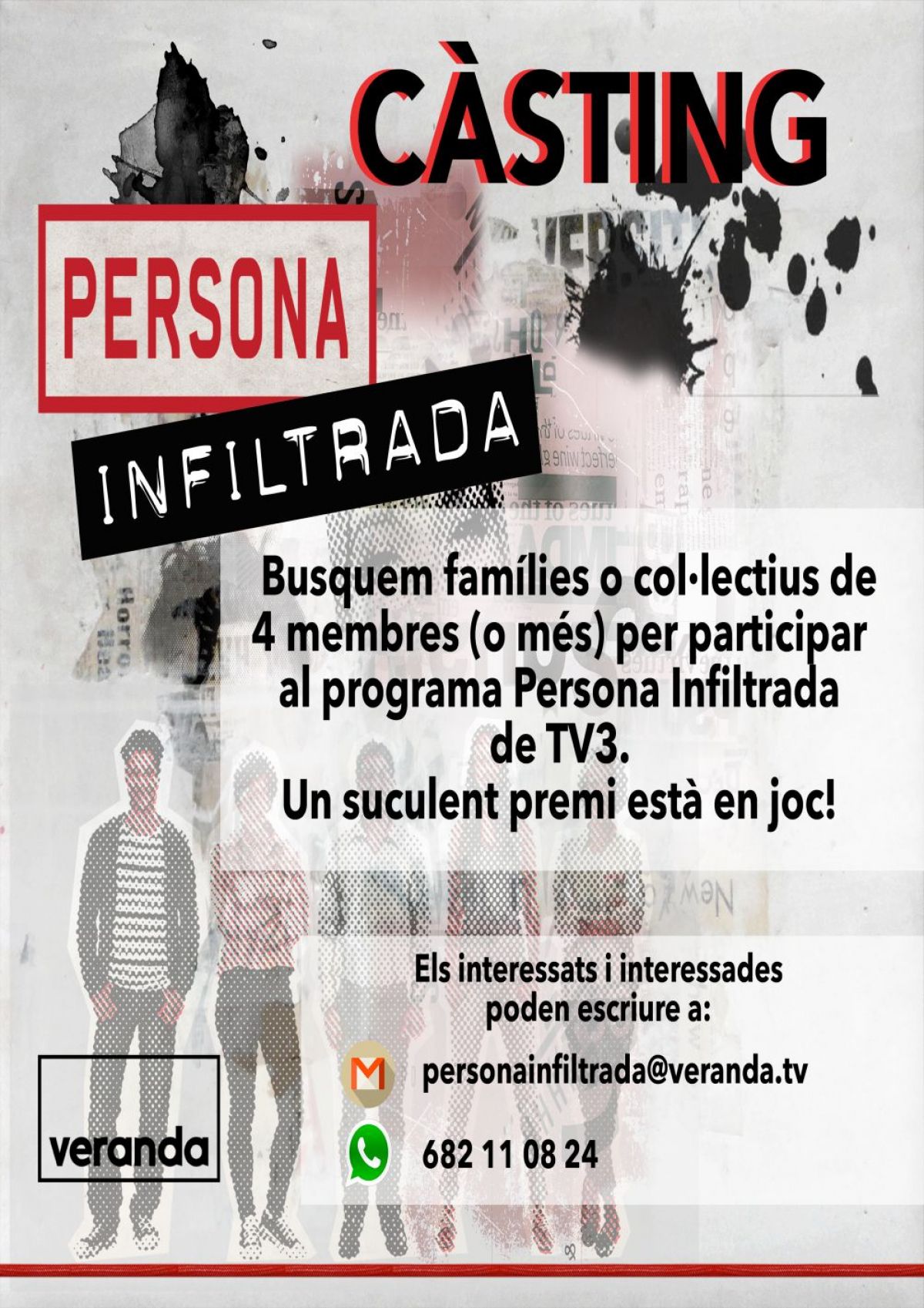 Es busquen famílies de Cerdanyola pel programa 'Persona infiltrada' de TV3